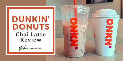 Vanilla Chai Latte Dunkin Donuts Nutrition Facts Besto Blog