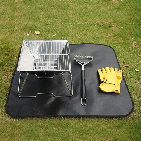 야영 방염 화로대 매트 L 방열 시트 석쇠 우드스토브 홈플러스 택배배송