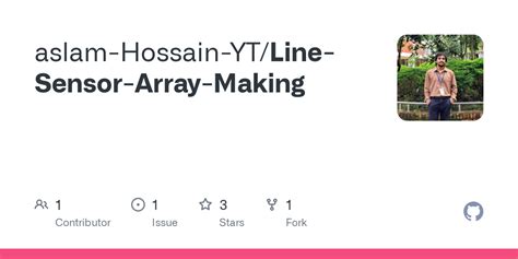 Github Aslam Hossain Ytline Sensor Array Making