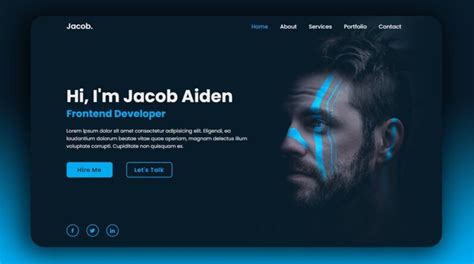 Personal Portfolio Website Using Html And Css