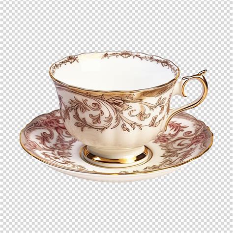 투명한 배경에 고립 된 차 컵 Png 프리미엄 Psd 파일
