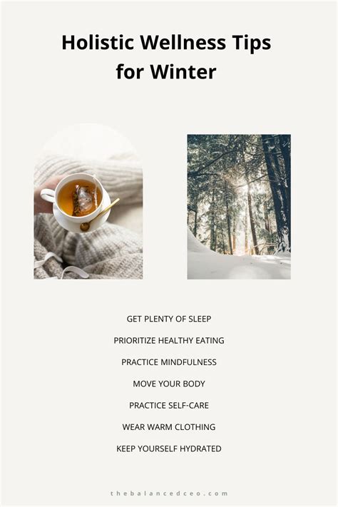 Holistic Ways To Keep Your Mind And Body Healthy This Winter The Balanced Ceo