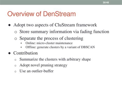 PPT Data Stream Clustering PowerPoint Presentation Free Download ID