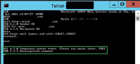 Error “451 470 Temporary Server Error Please Try Again Later Prx2