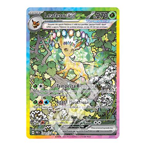 144 131 Leafeon Ex Teracristal Alternative Art It Mint Federicstore