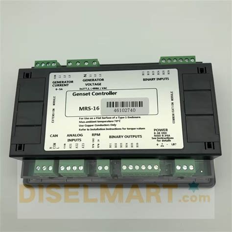 Controller Intelilite Nt Mrs 16 Aftermarket Mrs16 Control Panel For Comap Gen Set Diselmart