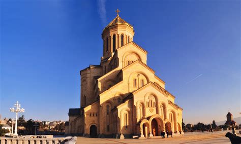 წმინდა სამების საკათედრო ტაძარი Tbilisi Sameba Cathedral Flickr