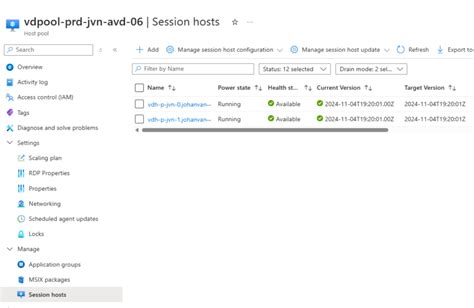 Session Host Update Part 2 Deploy And Update A Host Pool And Session Hosts Johan Vanneuville