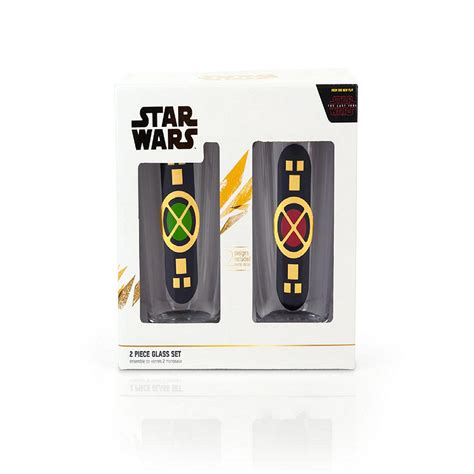 Star Wars The Last Jedi Glassware 16oz Glass Set Oriental Trading