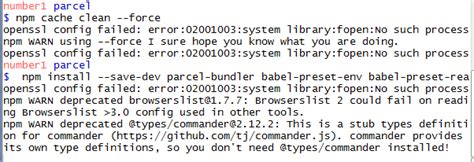 Git Npm Warn Registry Unexpected Warning For Registrynpmjs