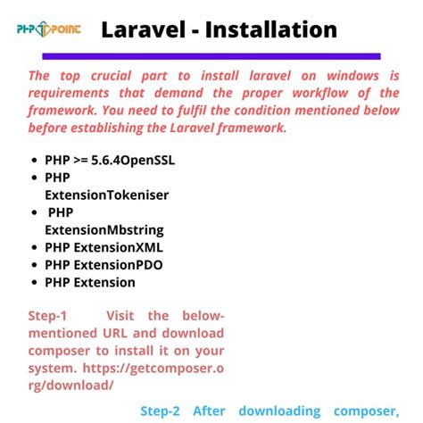 laravel installation pdf