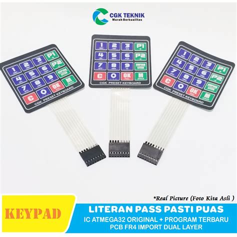 Teknik Keypad Pom Mini Membrane Shopee Malaysia