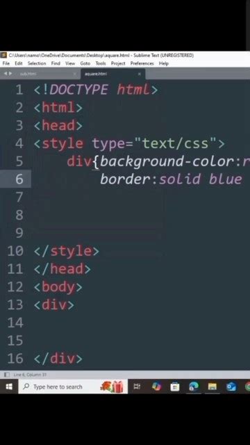 😱css Code Me Square Shape Kaise Banaye 😱how To Make A Square In Html