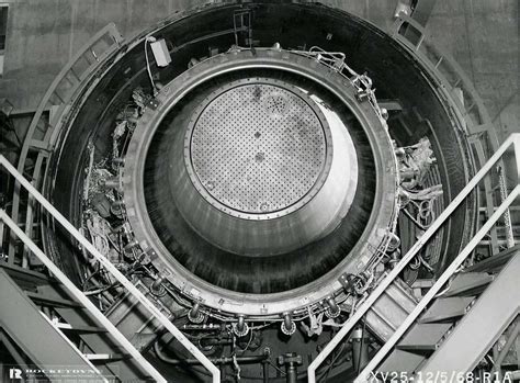 Rocketdyne Toroidal Aerospike Rocket Engine J 2t Development 1968 R Engineeringporn