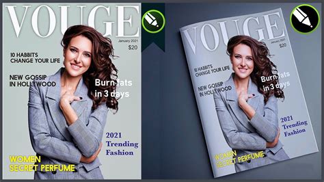 Magazine Cover Design In Coreldraw