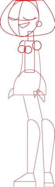 How To Draw Gwen From Total Drama Island Action With Instructional Drawing Steps How To Draw