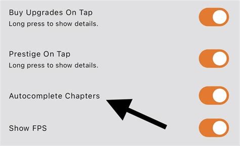 What Exactly Does “autocomplete Chapters” Do I Didnt See It Do