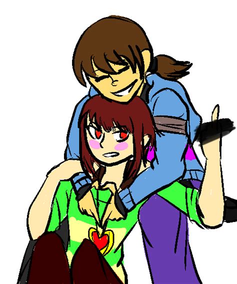 Older Chara And Frisk By Dasher Flash On Deviantart