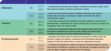Niveaux De Langue Votre école De Langues à Berne Ils Bern