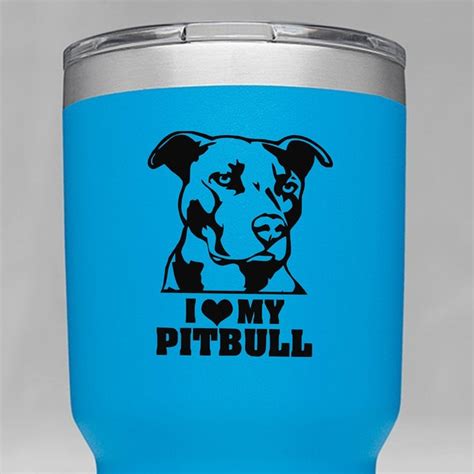 Pitbull Decals Etsy