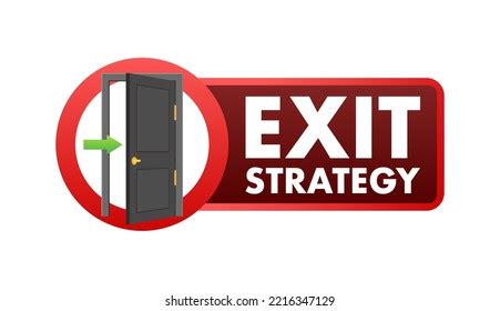 Exit Strategy Icon Images Stock Photos Vectors Shutterstock