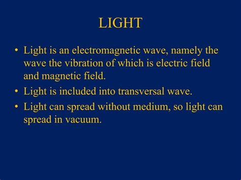 Light Ppt