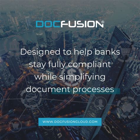 Compliance Made Easy Document Automation For Banks Docfusion