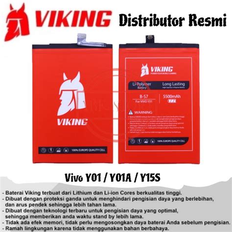 Jual Baterai Viking Vivo Y Y A Y S B S Battery Double Power Shopee Indonesia