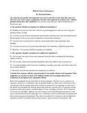 PHI Week Discussion Submit To Teacher Pdf PHI Week Discussion By Karstin