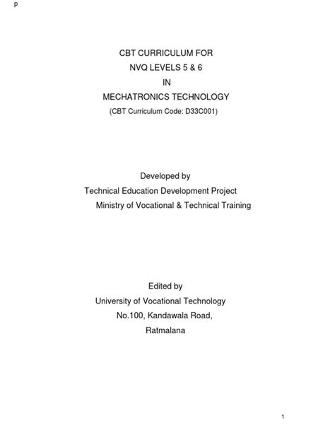 Mechatronics Pdf Programmable Logic Controller Transistor