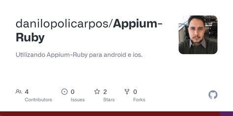 Github Danilopolicarposappium Ruby Utilizando Appium Ruby Para Android E Ios