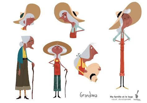 Maxime Mary Blog Toucan Character Design Grandmother Character