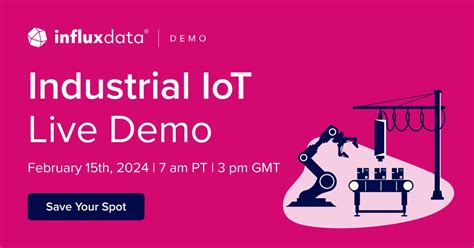 Menelik Brown On Linkedin Industrial Iot Live Demonstration Influxdata
