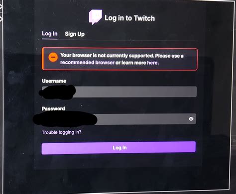 Webviewflutter Twitch Oauth Login Fail Through Webview With Error