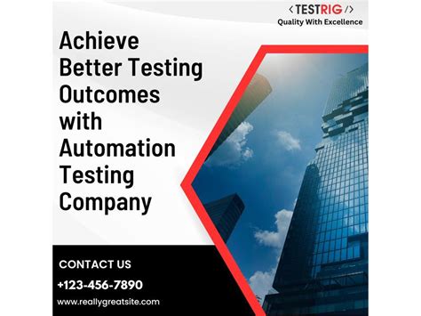 automation testing company testrig technologies tech services