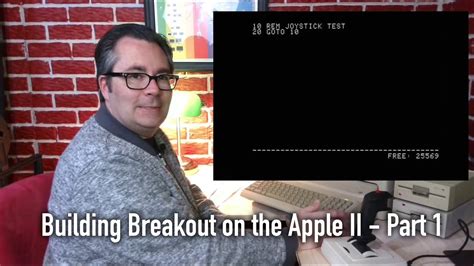 programming breakout on the apple ii part 1 youtube