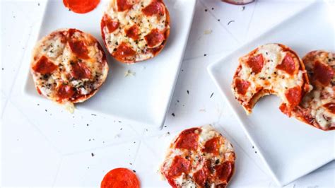 Easy Homemade Pizza Bagel Bites Recipe
