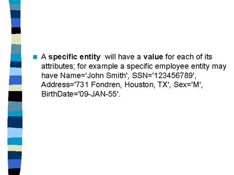 Data Modeling Using The EntityRelationship ER Data Model