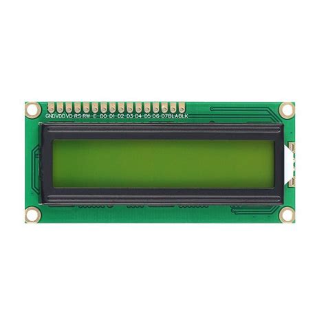 Дисплей Gsmin Lcd 1602a Ver 55 для среды Arduino 26 Зеленый