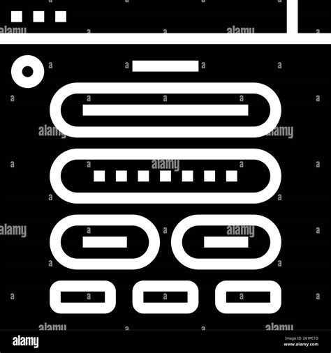 Web Form Registration Glyph Icon Vector Illustration Stock Vector Image And Art Alamy