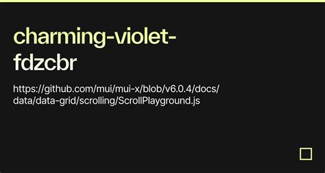 Charming Violet Fdzcbr Codesandbox Charming Violet Fdzcbr Codesandbox