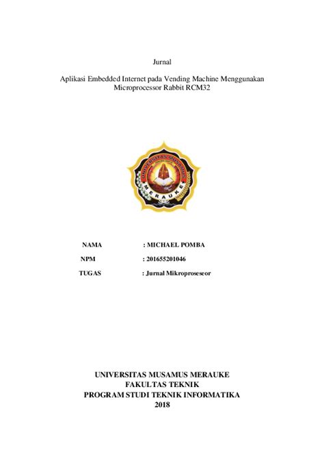 Doc Jurnal Aplikasi Embedded Internet Pada Vending Machine
