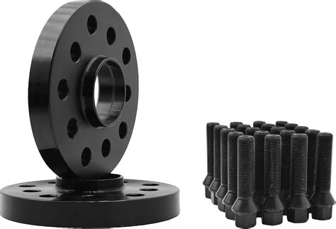 2 Pc Black Hub Centric Wheel Spacers 20 Mm Thick India Ubuy