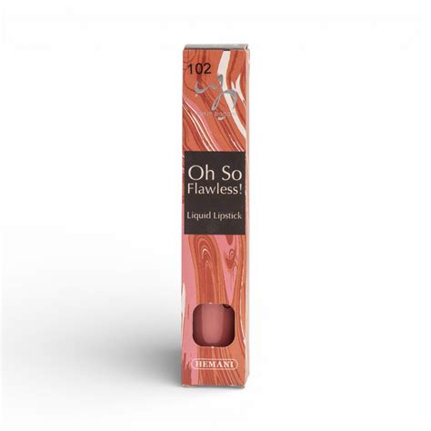 Oh So Flawless Liquid Lipstick Blossom Nude Hemani Herbal
