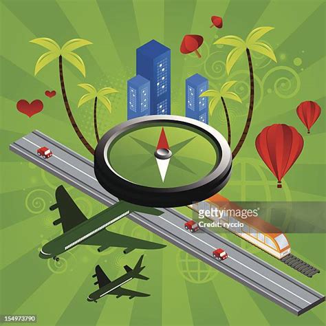 69 Compass Vector Isometric High Res Illustrations Getty Images