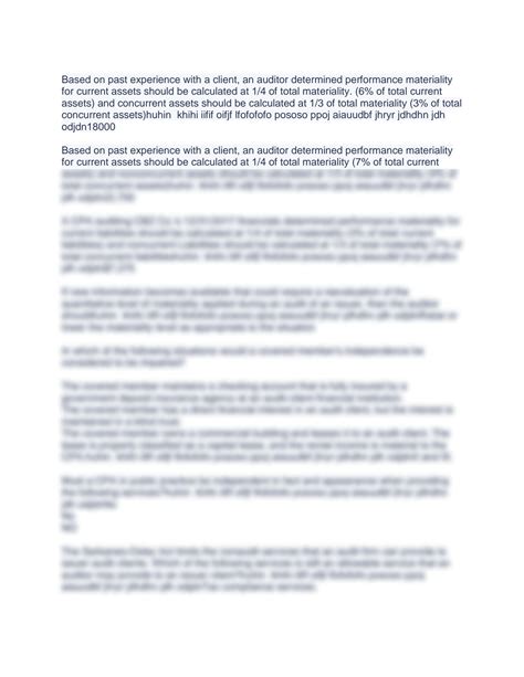 Solution Audit 14 Studypool