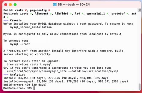 How To Install MySQL On Mac Using Homebrew Database Star