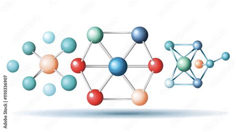 Atomic Number And Chemical Bonding A Diagram Illustrating Molecular