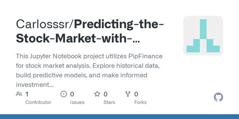 Github Carlosssr Predicting The Stock Market With Machine Learning