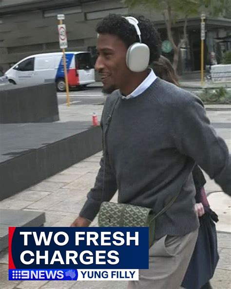 9 News British Youtuber Yung Filly Has Been Slapped With Two